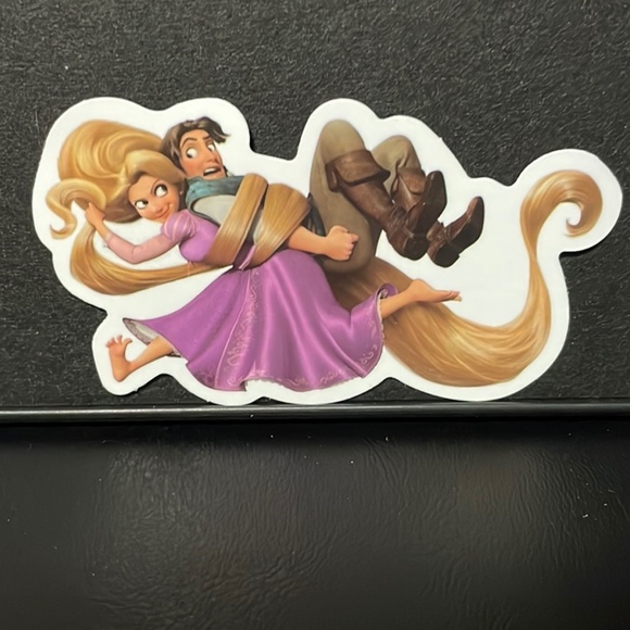 Design | Rapunzel And Flynn Rider Sticker | Poshmark